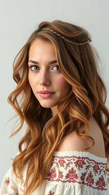 Boho Waves Hairstyle – urbanboholife.com