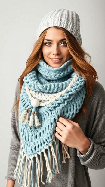 Boho Knit Scarf – urbanboholife.com