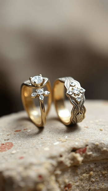 Unique Wedding Rings Boho – urbanboholife.com